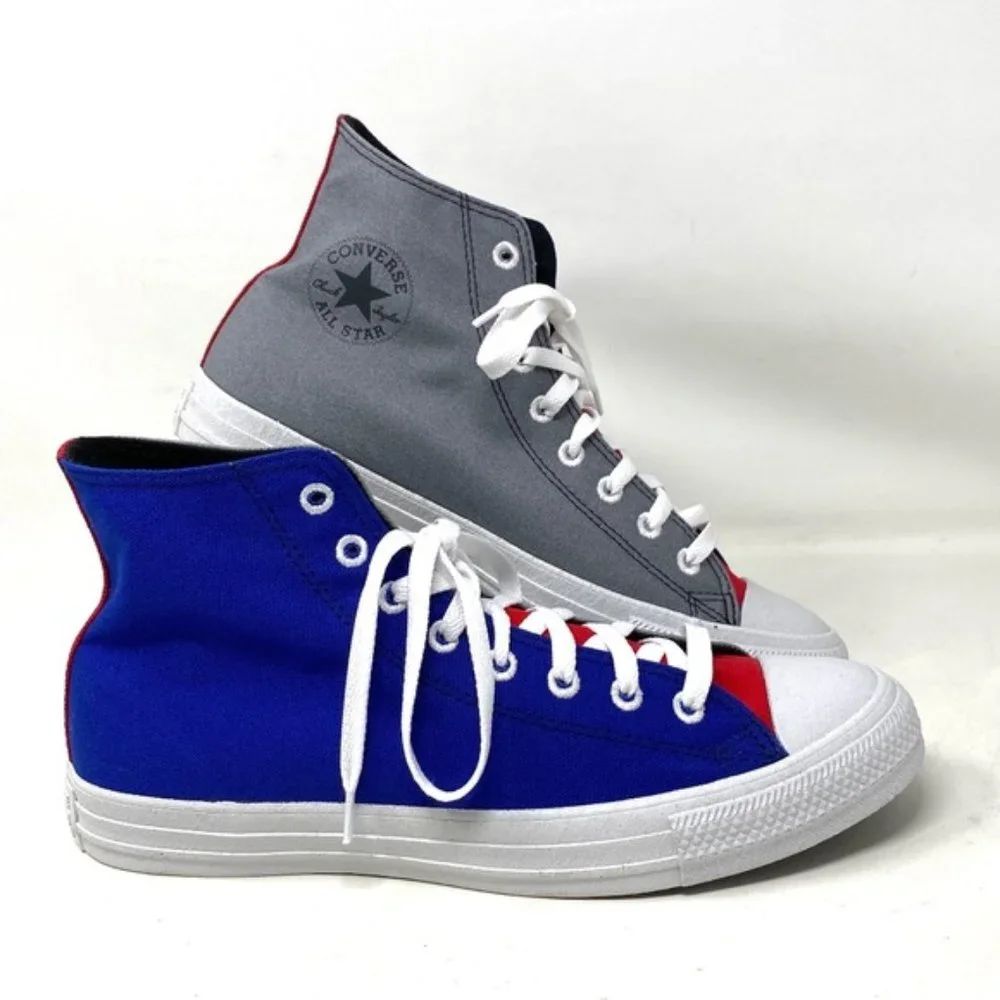 Converse | Shoes | Converse Ctas High Top Blue Gray Canvas Mens ...